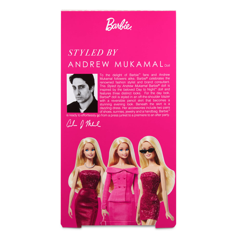 Styled by Andrew Mukamal Barbie Doll | Mattel Creations