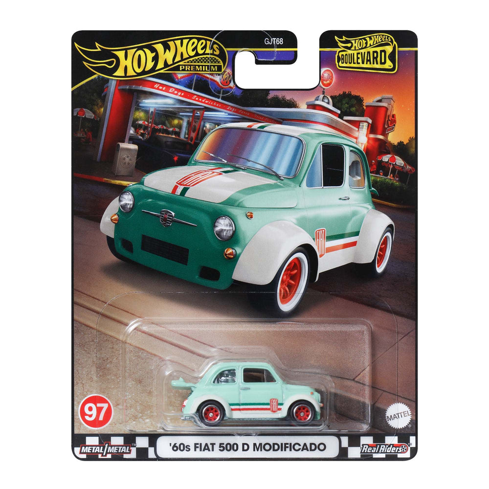 Hot Wheels Boulevard '60s Fiat 500 D Modificado – Mattel Creations