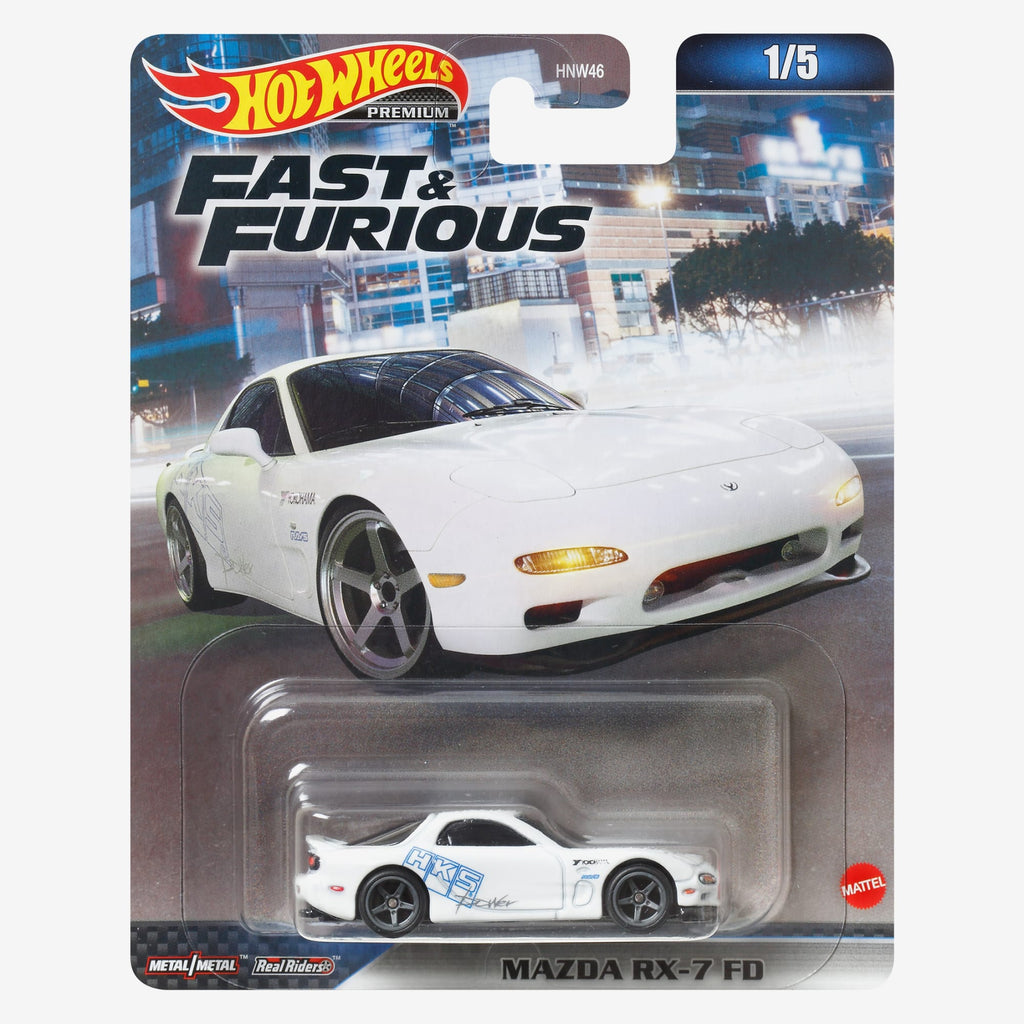 Hot Wheels Fast & Furious Premium Series, Mazda RX-7 FD | Mattel Creations