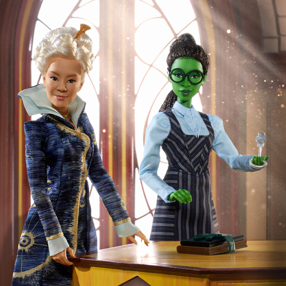 Wicked Elphaba and Madame Morrible Dolls 2-Pack | Mattel Creations