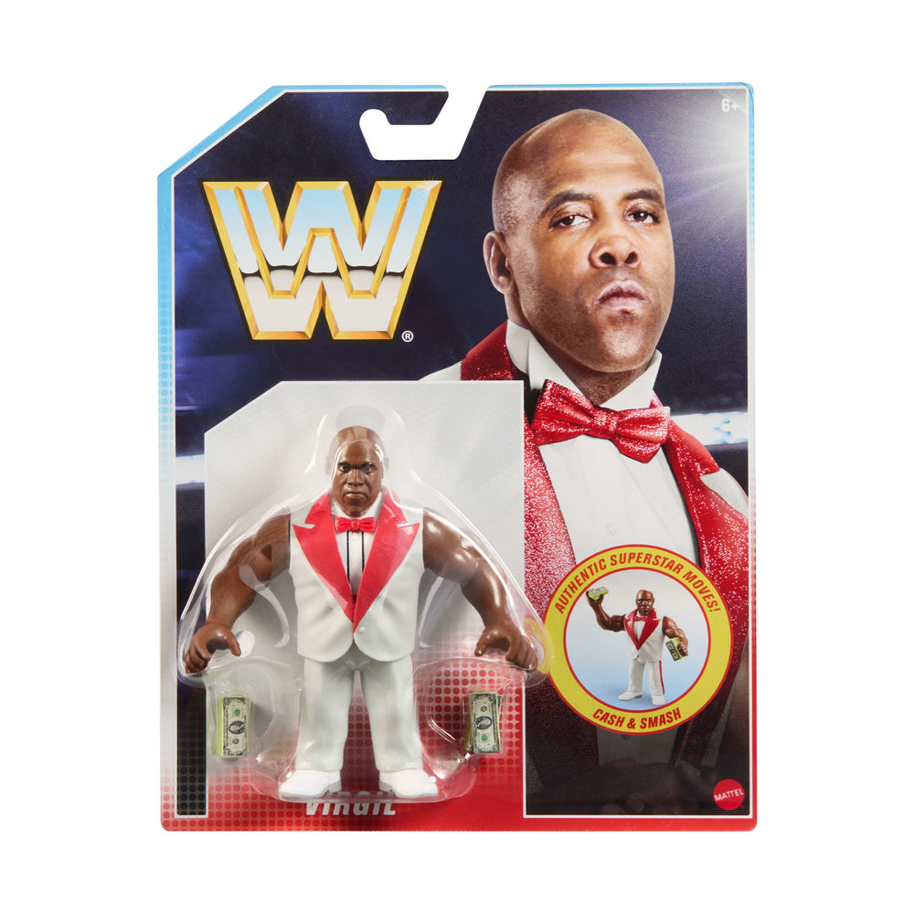 WWE Official Retro 4-Pack Action Figures | Mattel Creations