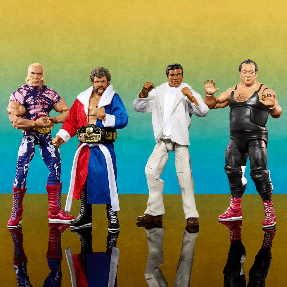 WWE Legends From the Territory Era Figure 4-Pack| Mattel Creations