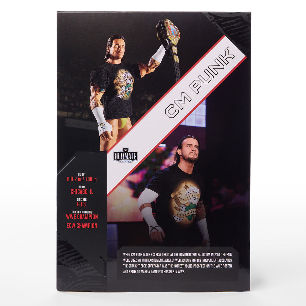 WWE Ultimate Edition CM Punk Action Figure | Mattel Creations