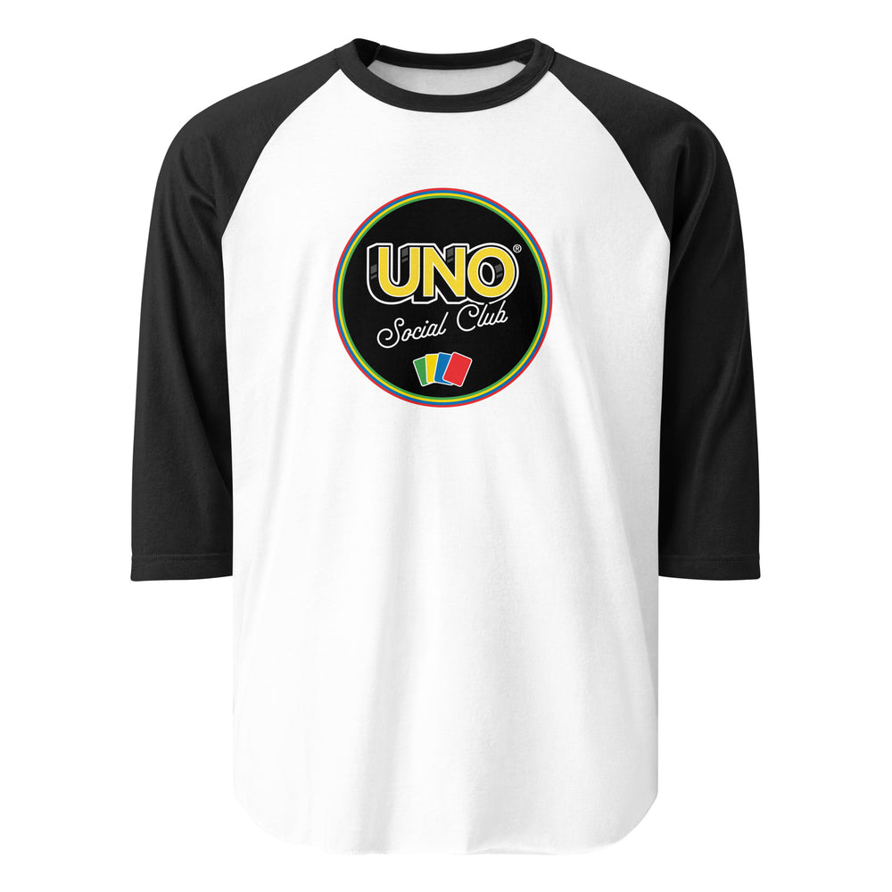 UNO Social Club White Raglan Tee – Mattel Creations