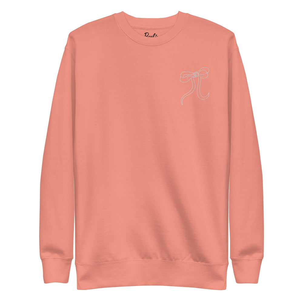 Barbie Peaches 'n Cream Embroidered Peach Sweatshirt – Mattel Creations