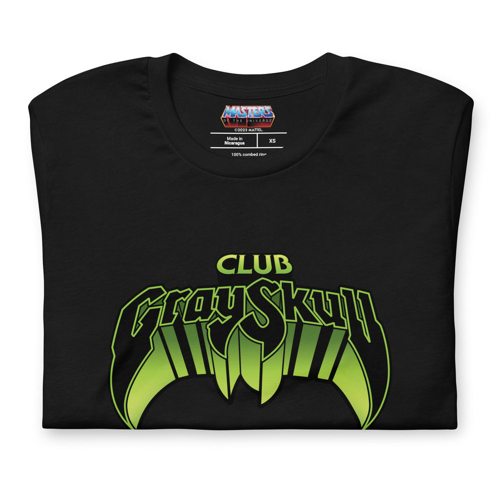 Masters of the Universe Club Grayskull Black T-Shirt – Mattel Creations