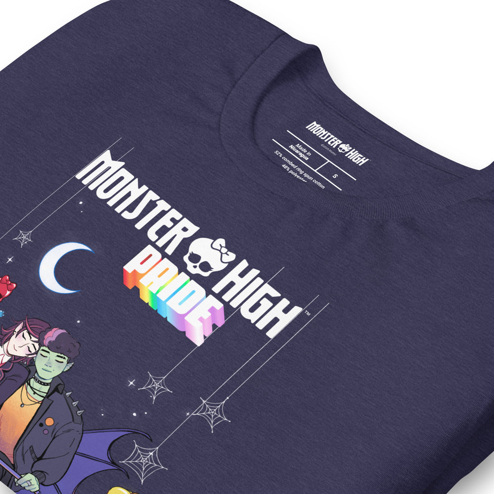 Monster High Pride Kieran & Spelldon Navy T-Shirt – Mattel Creations