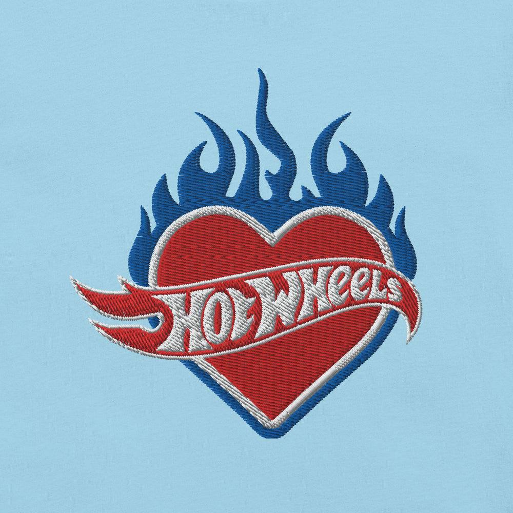 Hot Wheels Embroidered Heart T-Shirt – Mattel Creations