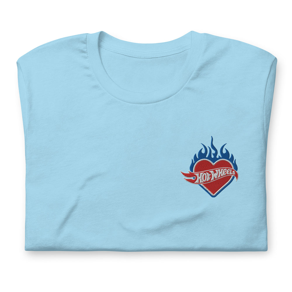 Hot Wheels Embroidered Heart T-Shirt – Mattel Creations
