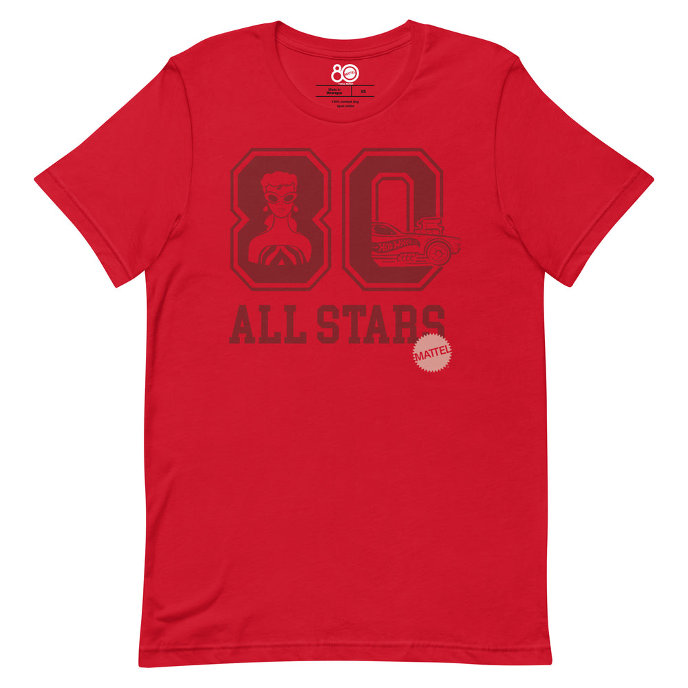 Mattel 80th All Stars T-Shirt – Mattel Creations