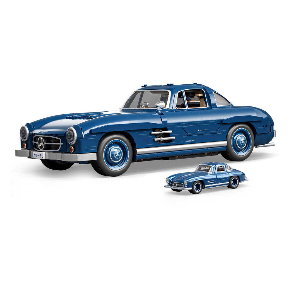 Mattel Brick Shop Hot Wheels Mercedes-Benz 300 SL Building Set | Mattel ...