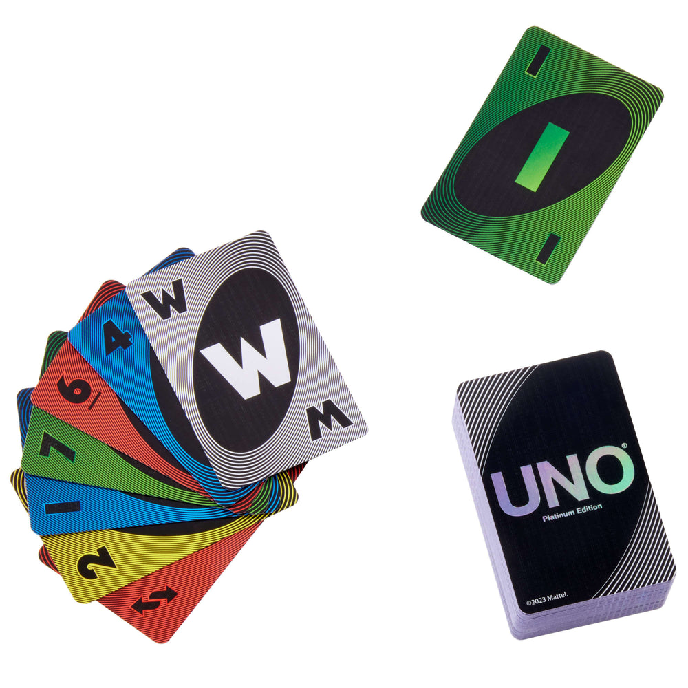 UNO Platinum Edition Card Game – Mattel Creations
