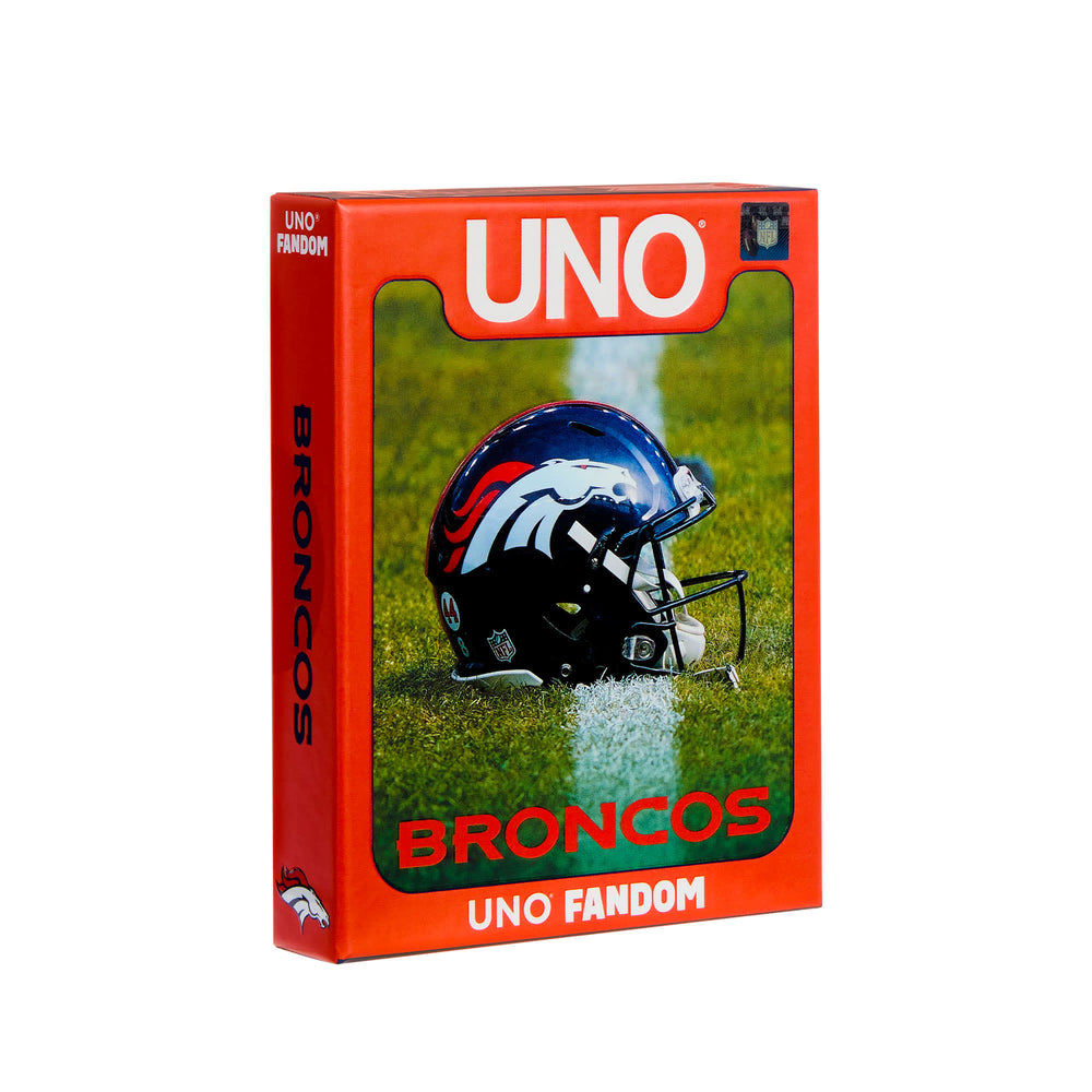 UNO Fandom NFL Denver Broncos Game Deck | Mattel Creations