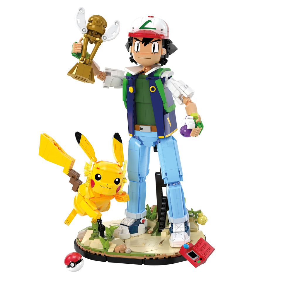MEGA Ash & Pikachu: Path to Victory Set | Mattel Creations