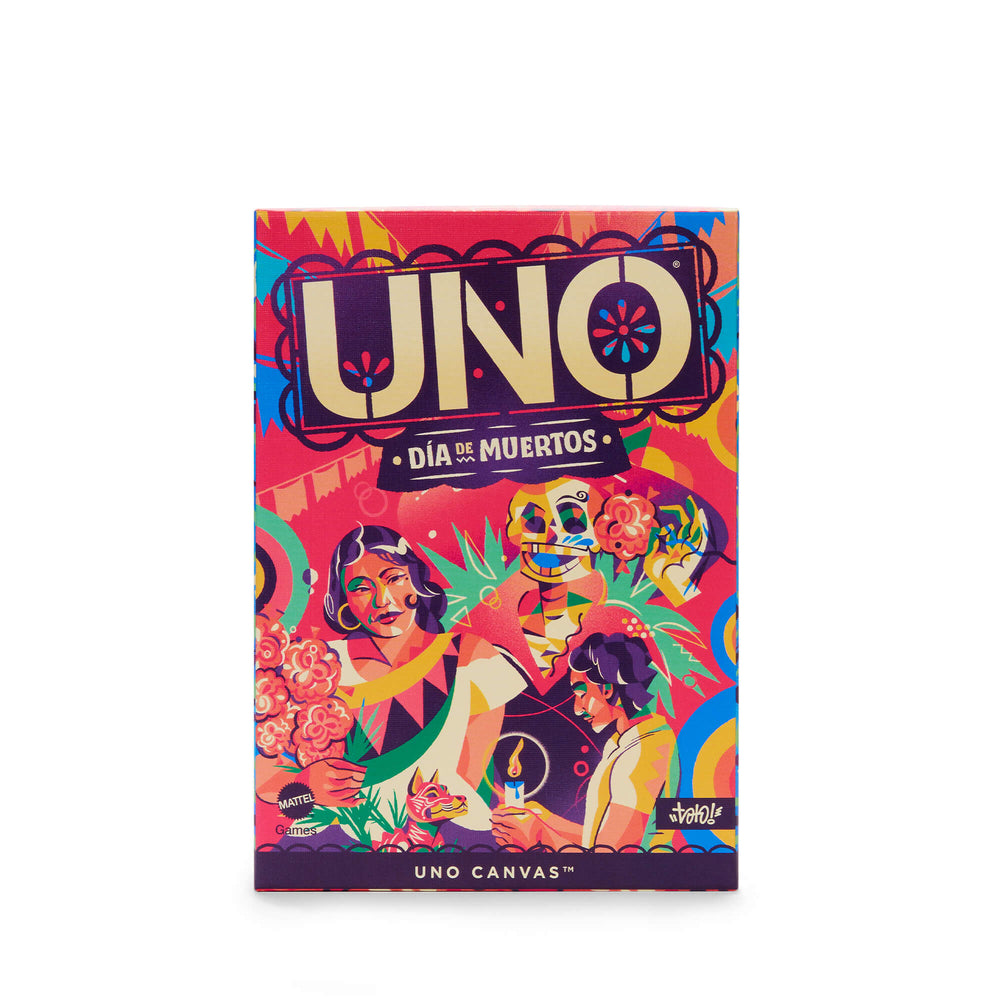 UNO CANVAS DIA DE MUERTOS Game Deck | Mattel Creations