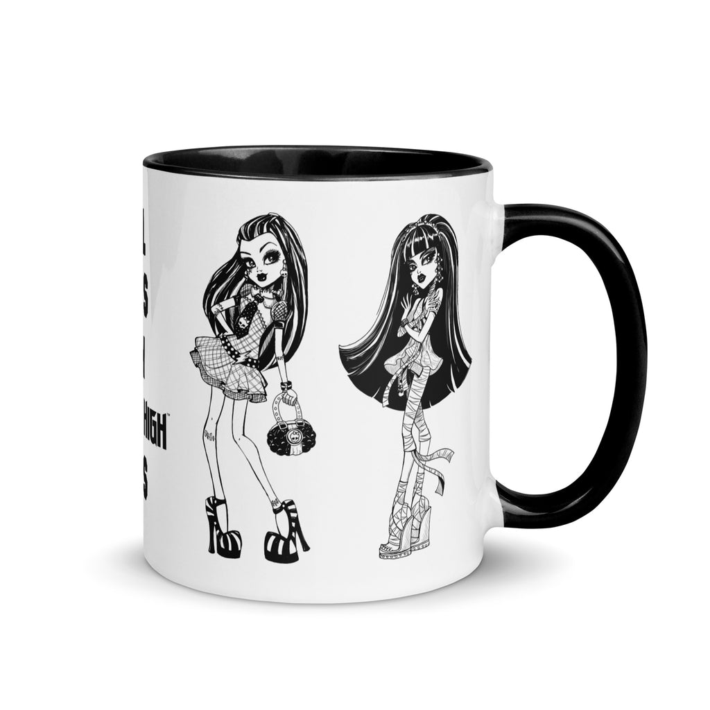 Monster High Still Plays with Monster High Dolls White Mug – Mattel ...