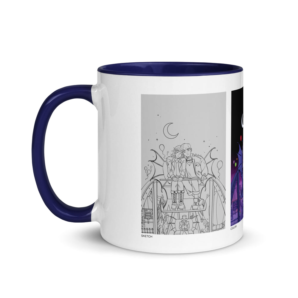 Monster High Pride Kieran & Spelldon White Mug – Mattel Creations