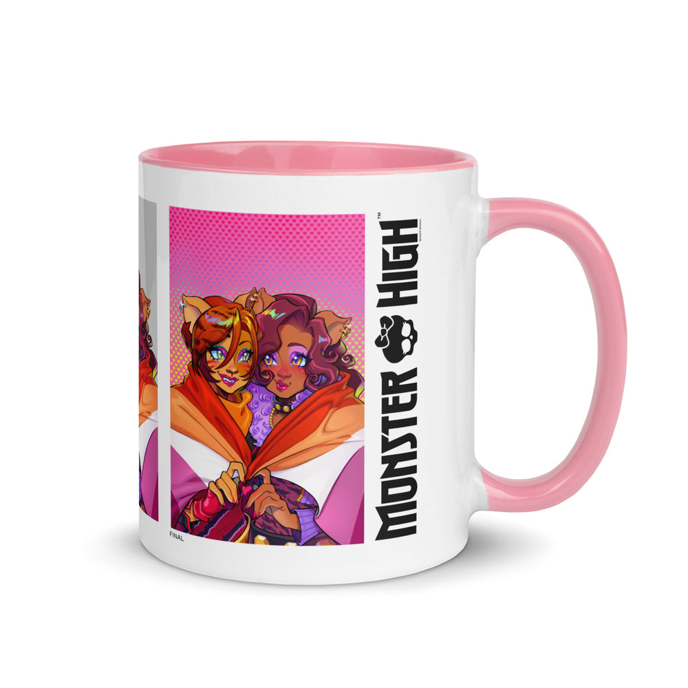 Monster High Pride Toralei & Clawdeen White Mug – Mattel Creations