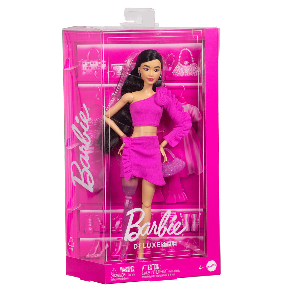 Barbie Deluxe Style Doll #2 in Barbiecore Outfit | Mattel Creations