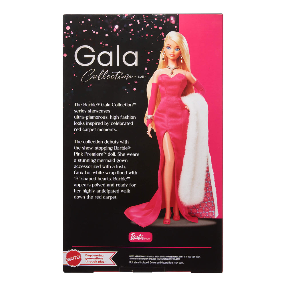 Barbie Gala Collection Pink Premiere Doll | Mattel Creations