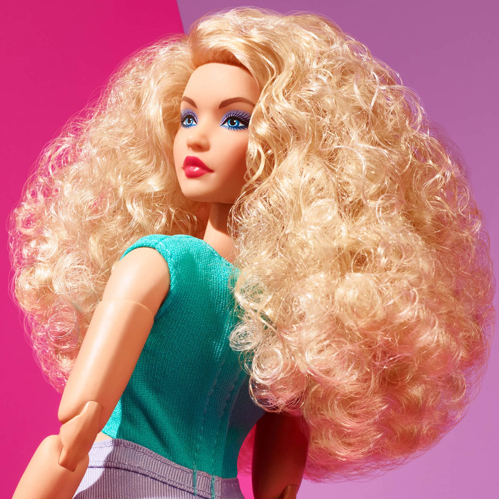 Barbie Looks Doll (Curvy, Curly Blonde Hair) – Mattel Creations