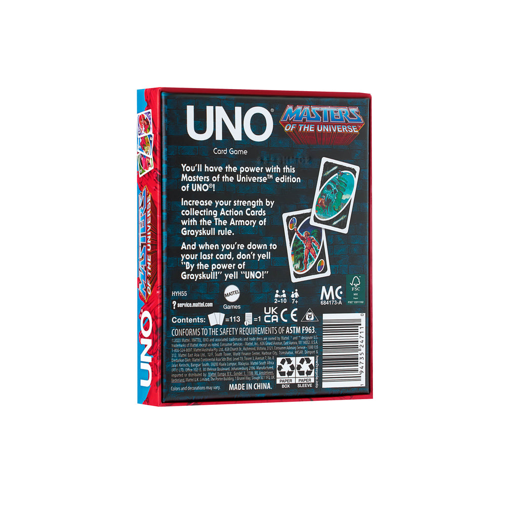 UNO Fandom MOTU Game | Mattel Creations