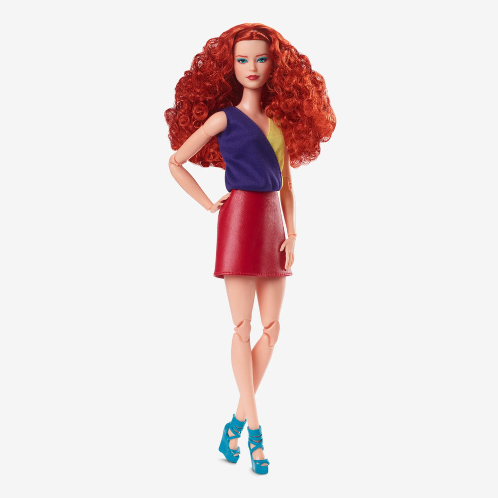 Barbie Looks Doll (Original, Curly Red Hair) – Mattel Creations