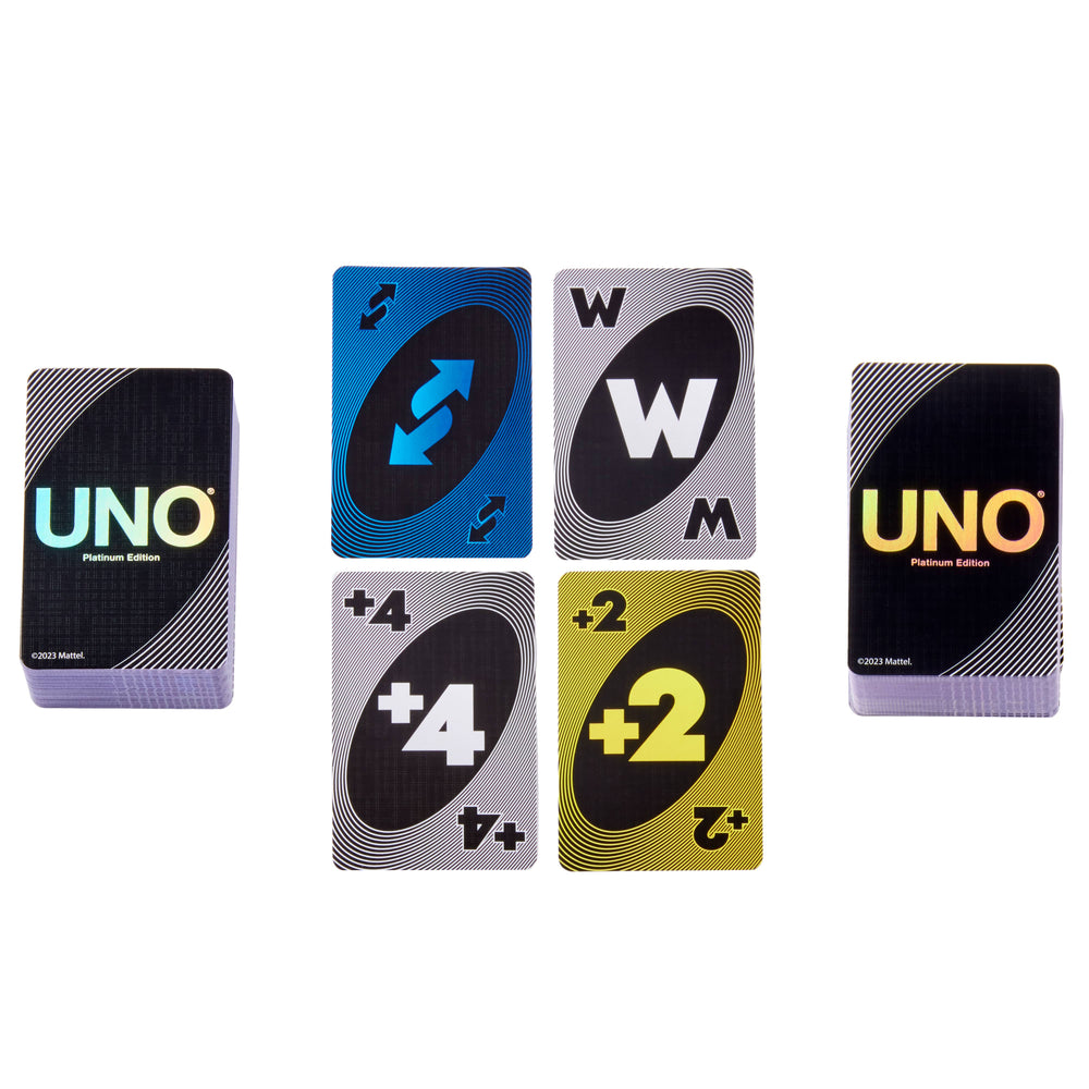 UNO Platinum Edition Card Game – Mattel Creations