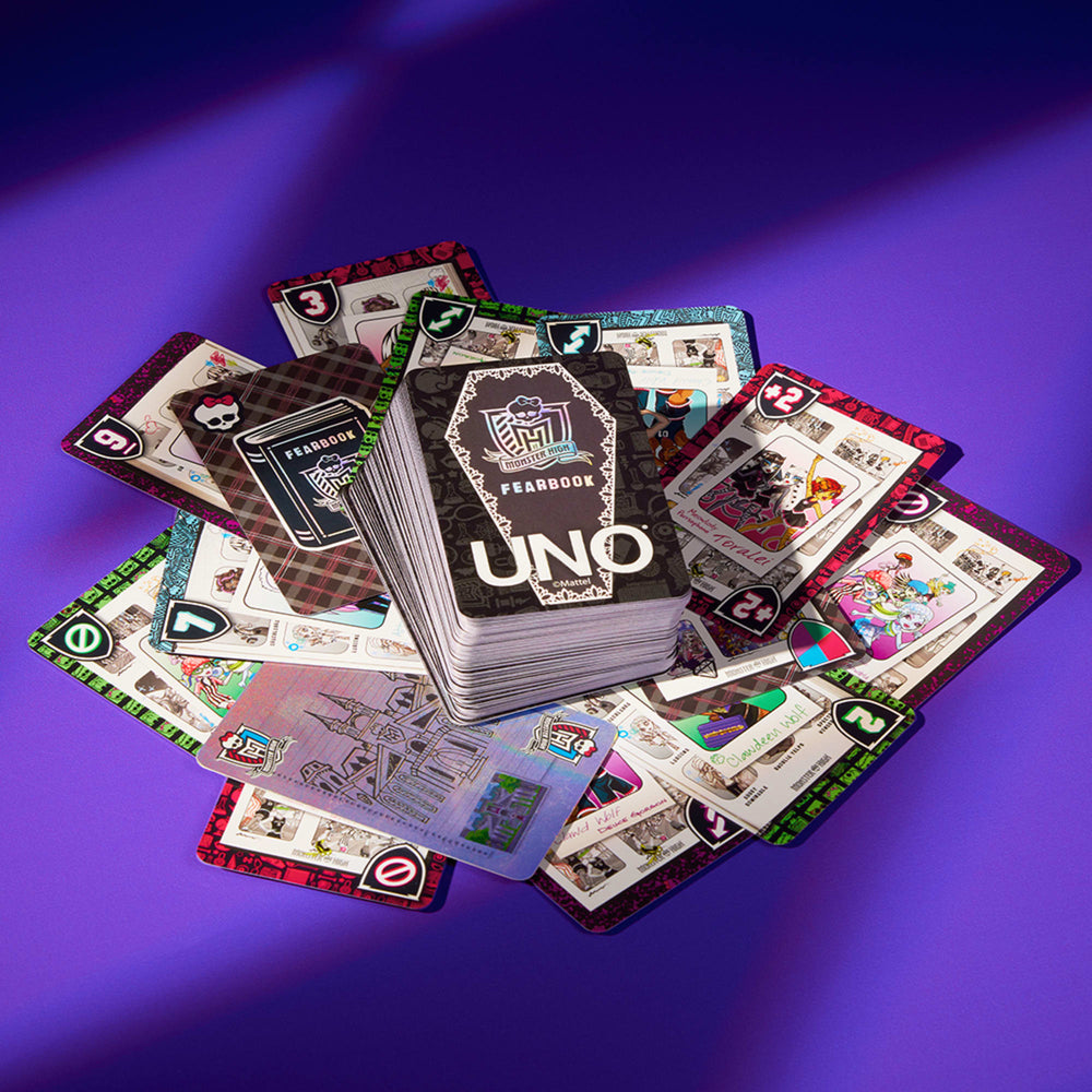 UNO Fandom Monster High Fearbook Deck| Mattel Creations