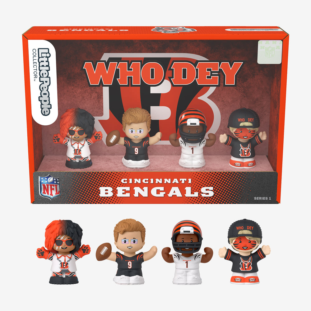 Little People Collector Cincinnati Bengals Set – Mattel Creations