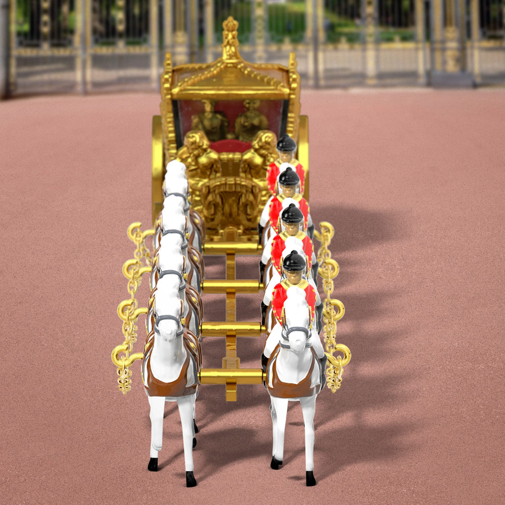 Matchbox Collectors Coronation Gold State Coach – Mattel Creations