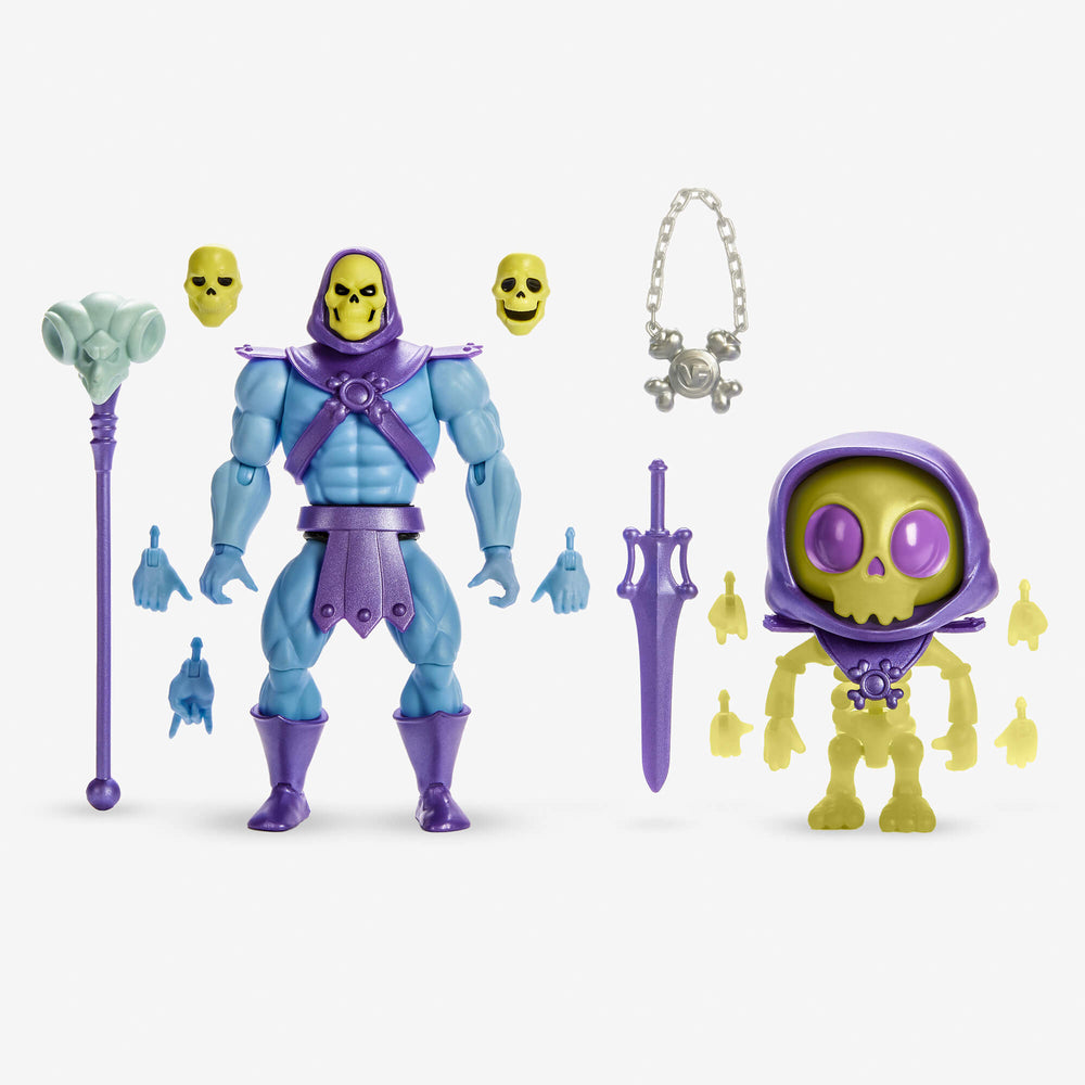 Masters of the Universe Skeletor x VeeFriends Skilled Skeleton 2-Pack ...