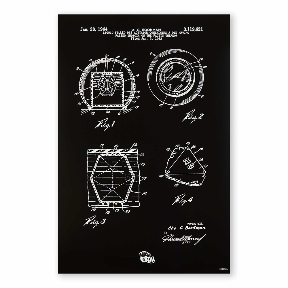 Art of Engineering Magic 8 Ball Print – Mattel Creations