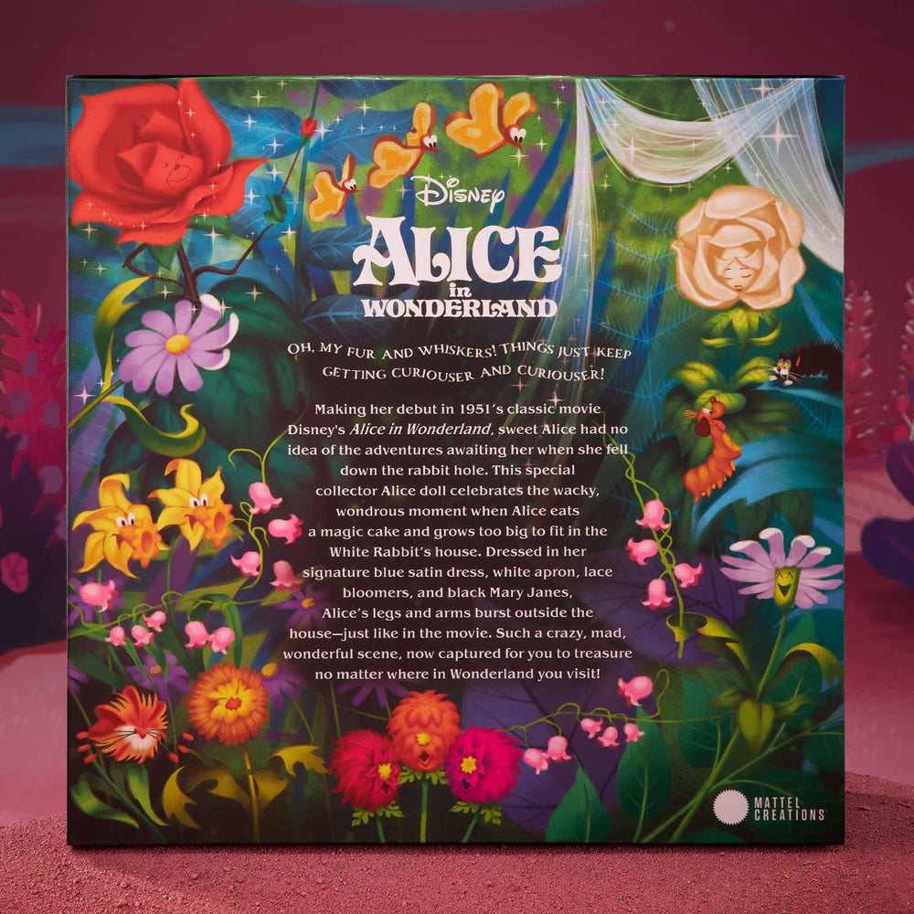 Disney Collector Alice in Wonderland Doll – Mattel Creations