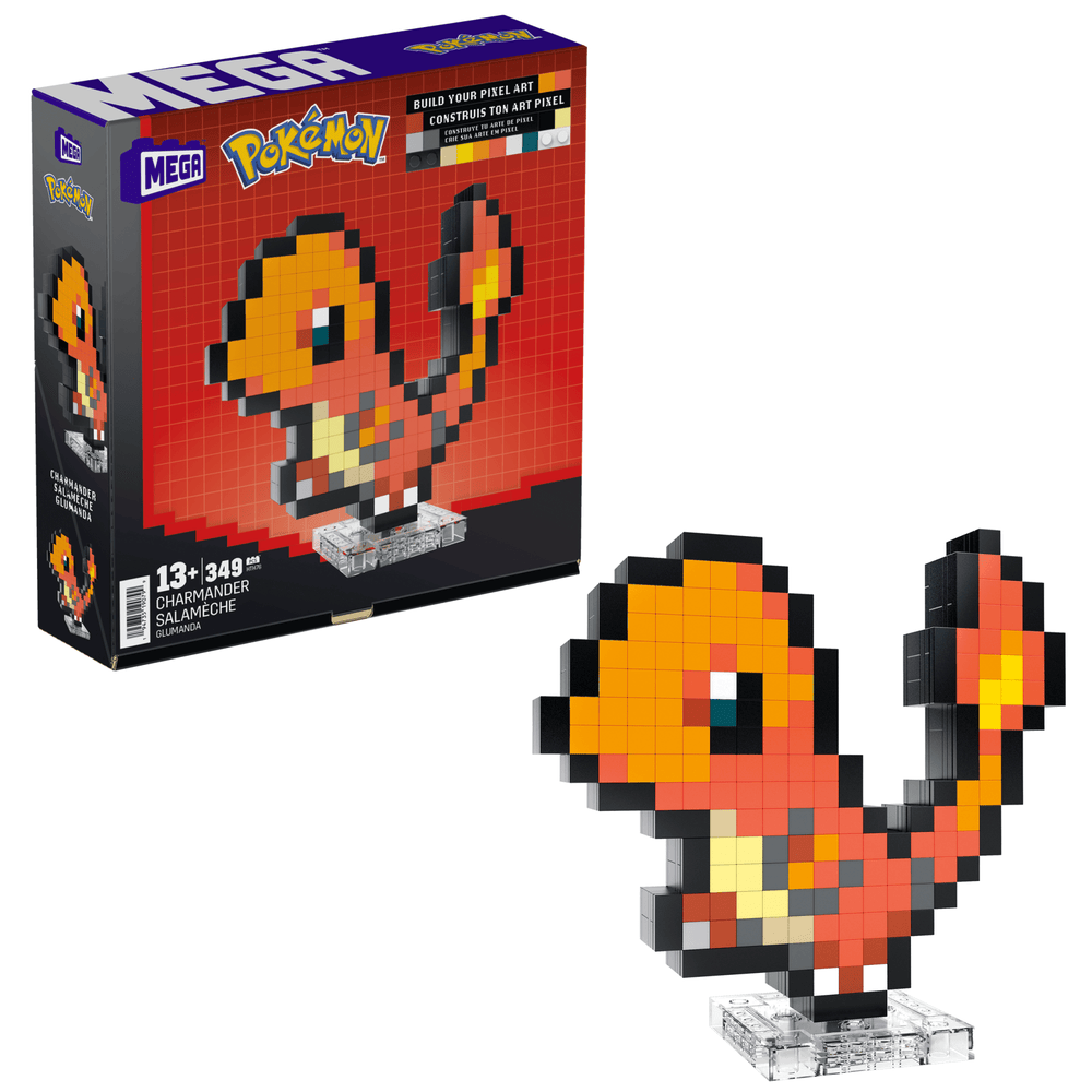 Pokémon Charmander Building Set by MEGA | Mattel Creations