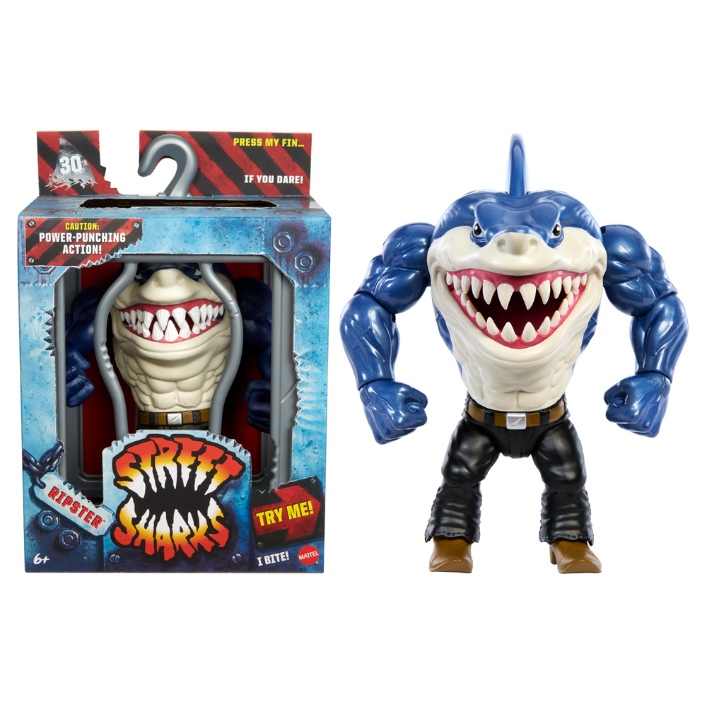 Street Sharks Ripster Figure | Mattel Creations