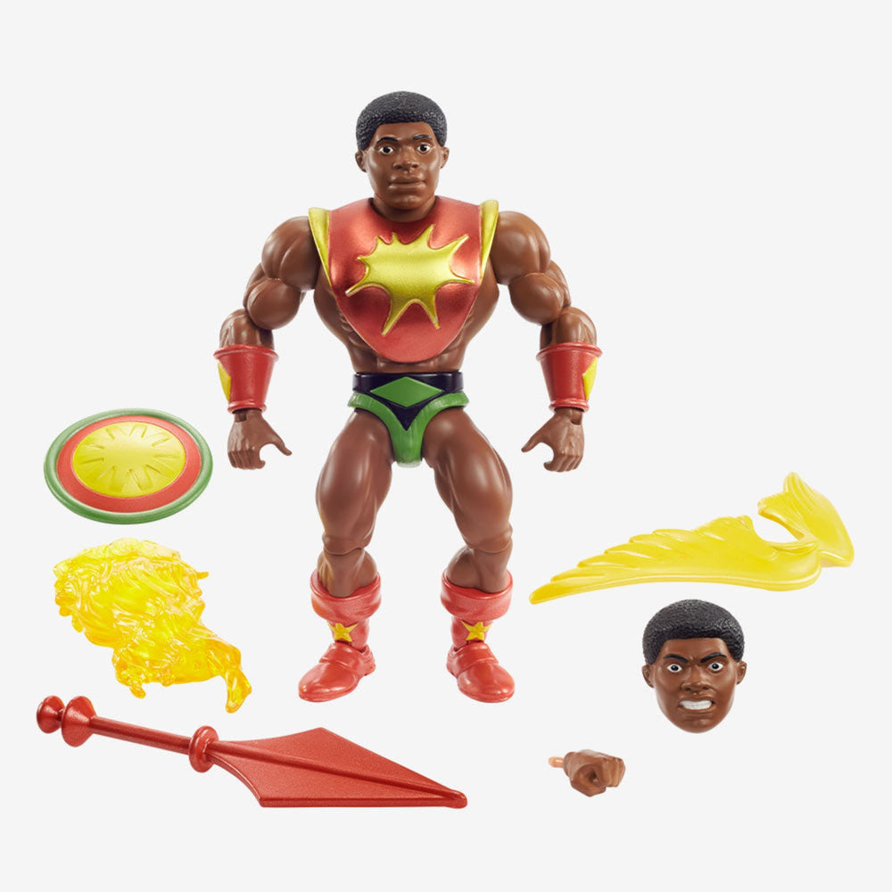 Masters of the Universe Origins Sun-Man Action Figure – Mattel Creations