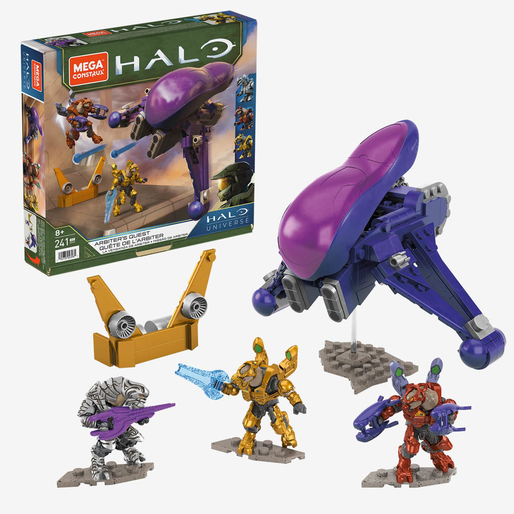 MEGA Construx Halo Arbiter's Quest Aircraft Building Set – Mattel Creations
