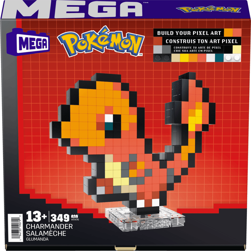 Pokémon Charmander Building Set by MEGA | Mattel Creations
