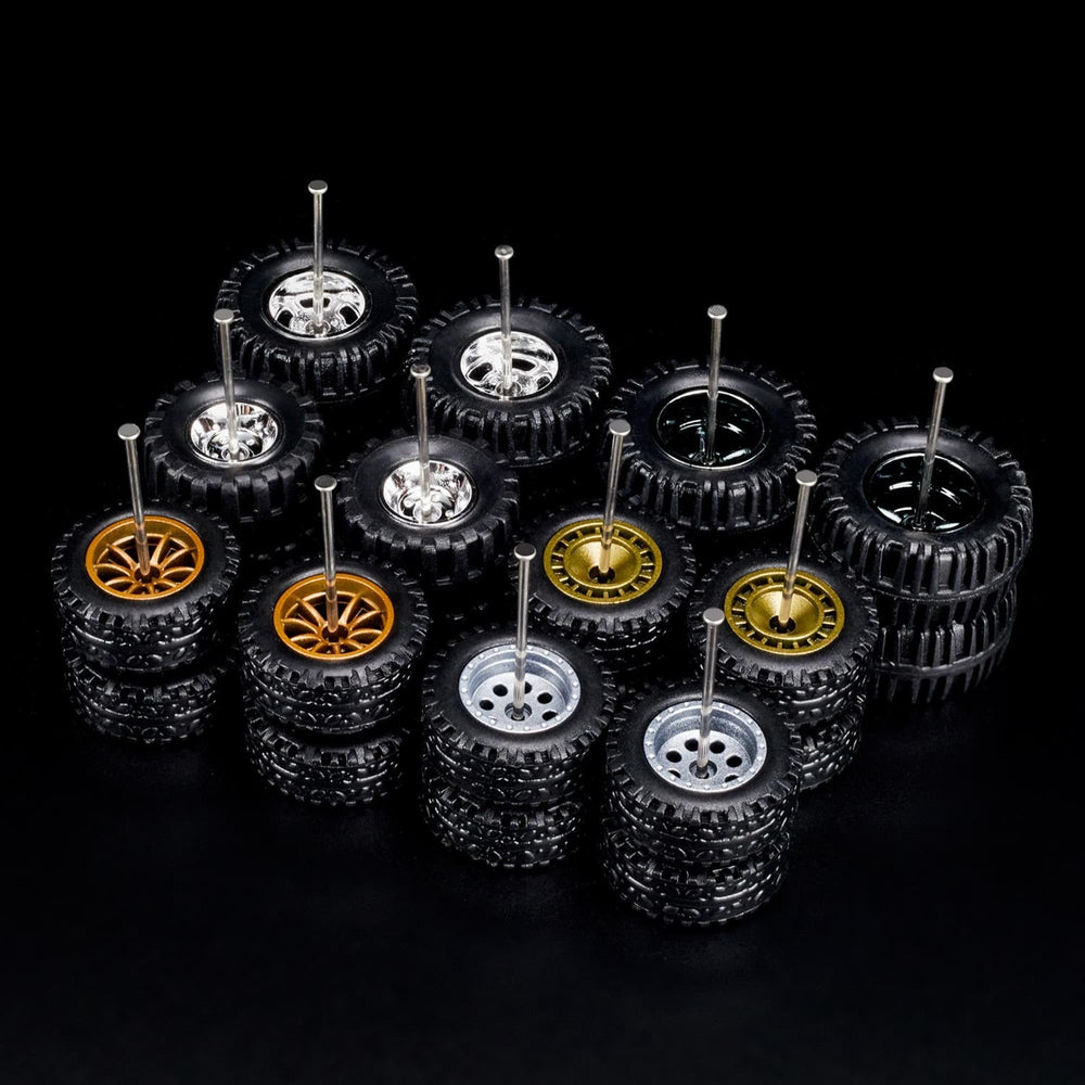 RLC EXCLUSIVE REAL RIDERS WHEELS PACK – SET 3 – Mattel Creations