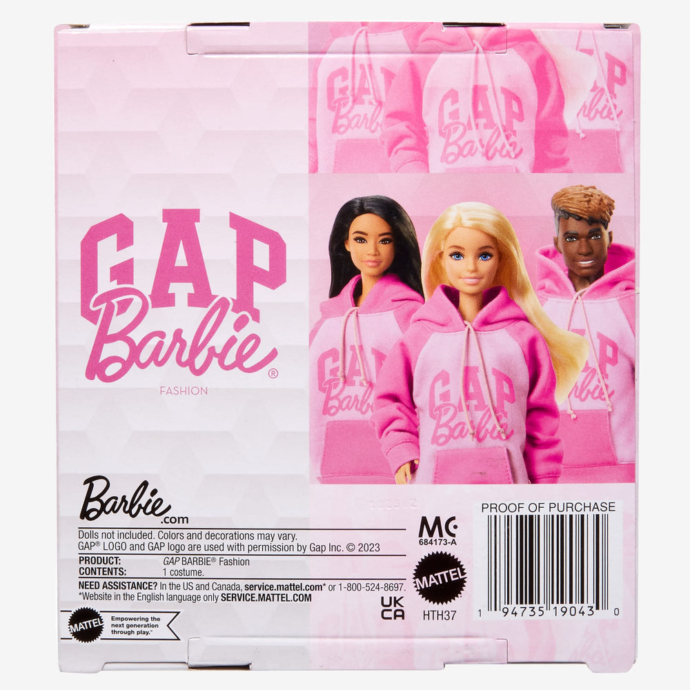 Gap x Barbie Doll-Sized Hoodie – Mattel Creations