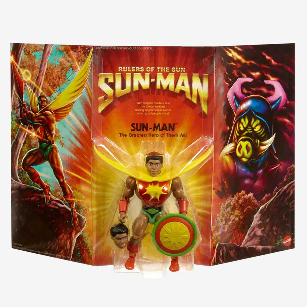 Masters of the Universe Origins Sun-Man Action Figure – Mattel Creations