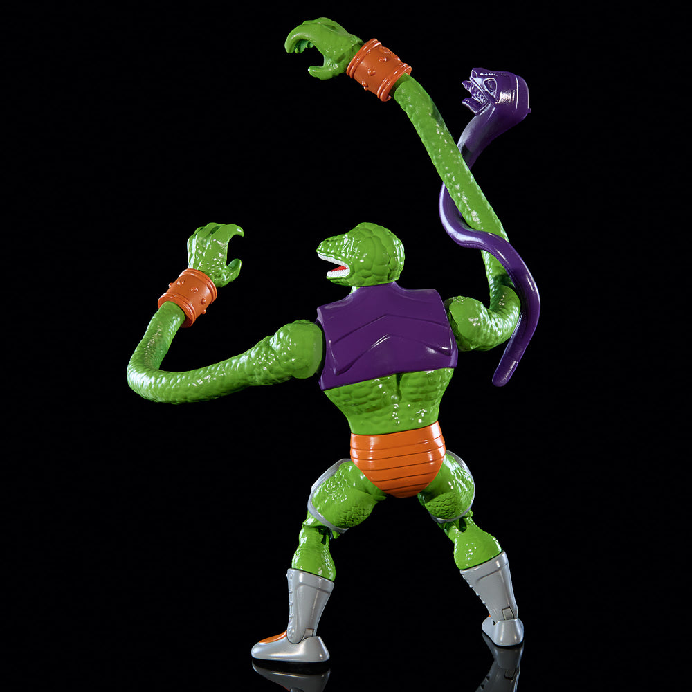 Masters of the Universe Origins Rise of Snake Men Sssqueeze Figure ...