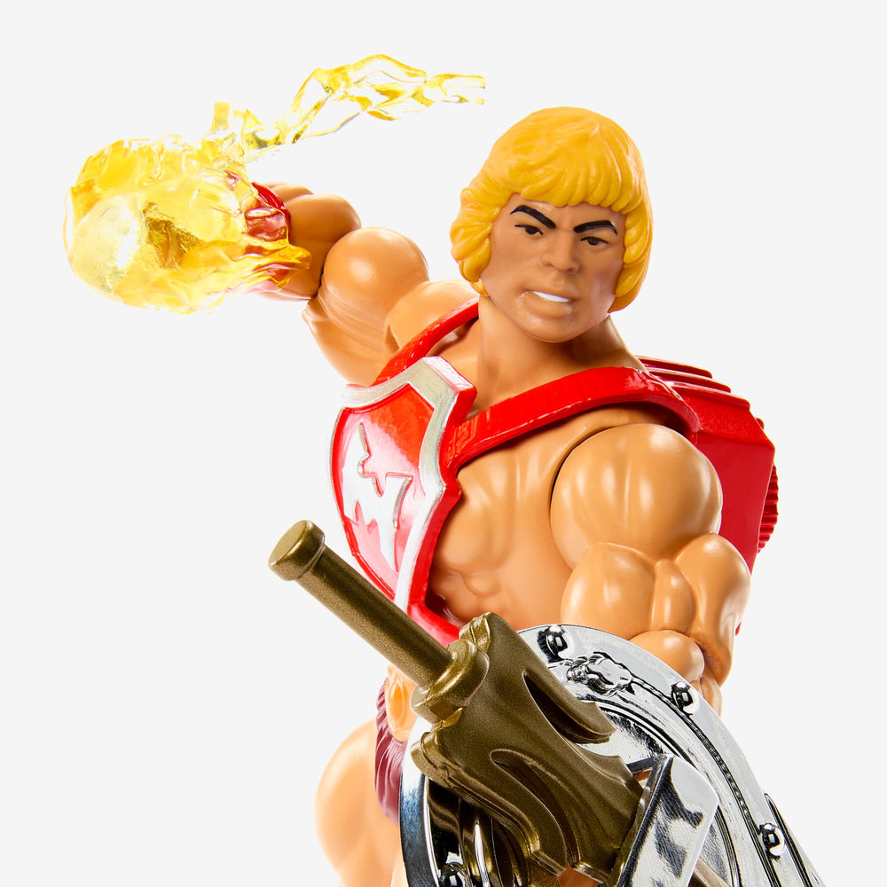 Masters of the Universe Origins Thunder Punch He-Man Deluxe Action Fig ...