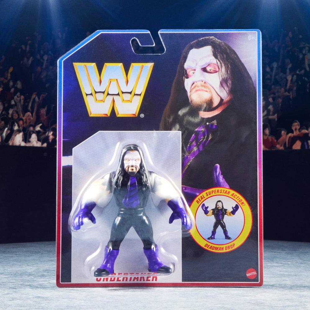 WWE Retro Wave 4 Action Figures - Mattel Creations Exclusive