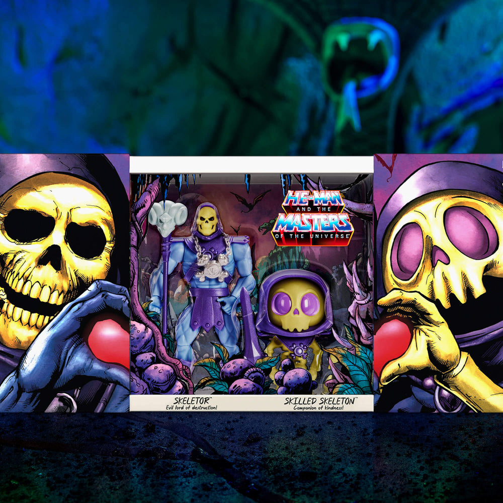 Masters of the Universe Skeletor x VeeFriends Skilled Skeleton 2-Pack ...