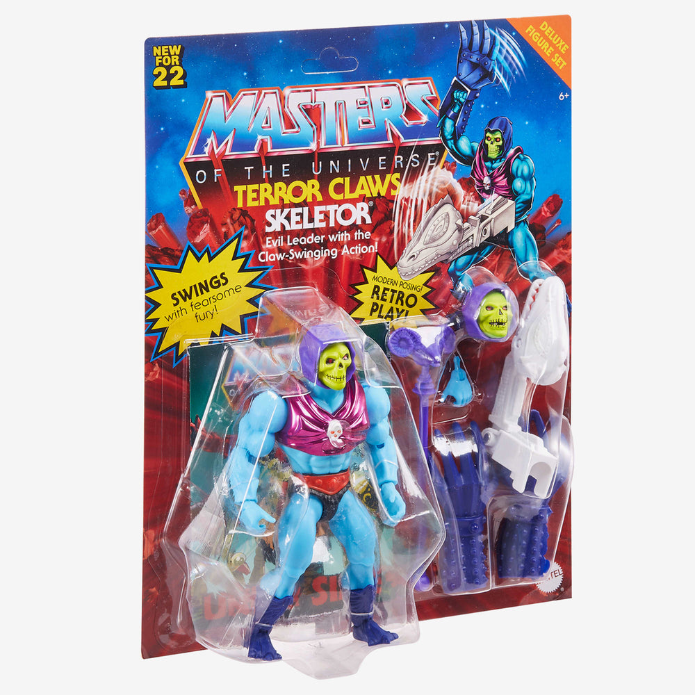 Masters of the Universe Origins Terror Claws Skeletor Collector Action ...