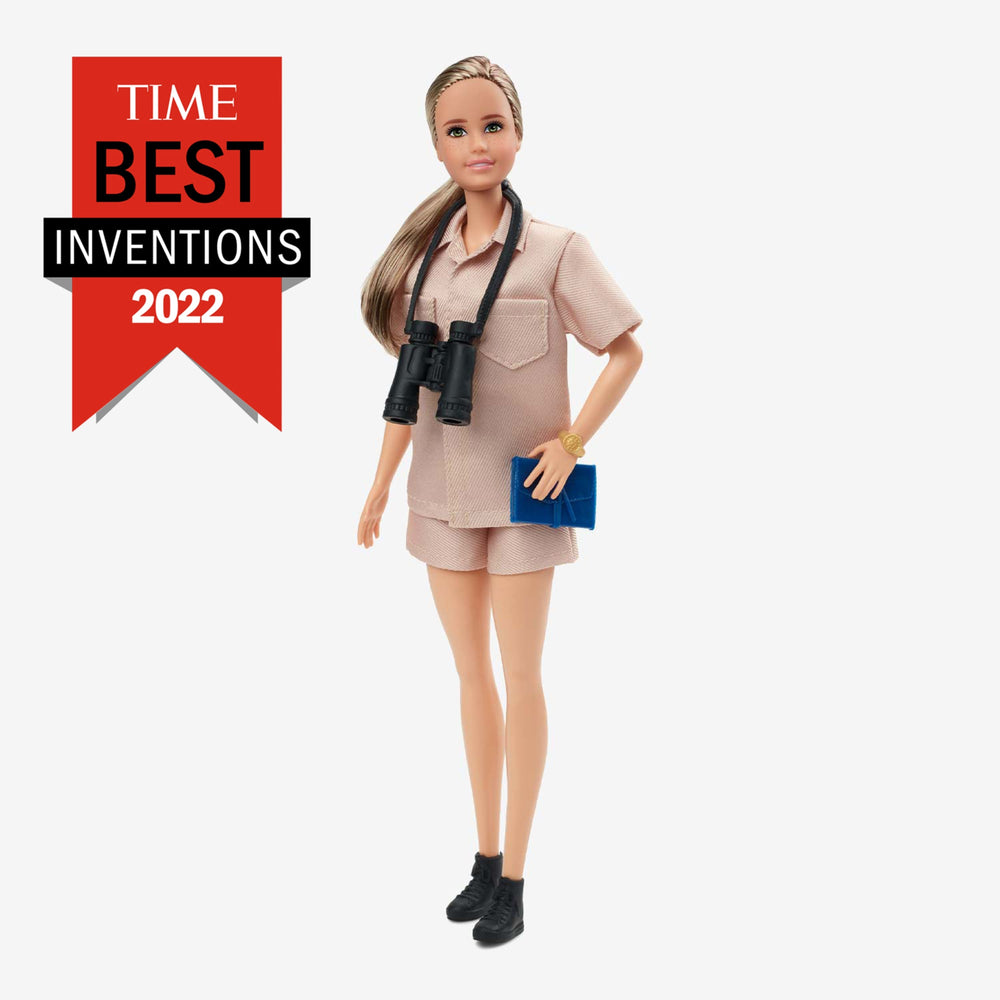 Dr. Jane Goodall Barbie Inspiring Women Doll – Mattel Creations