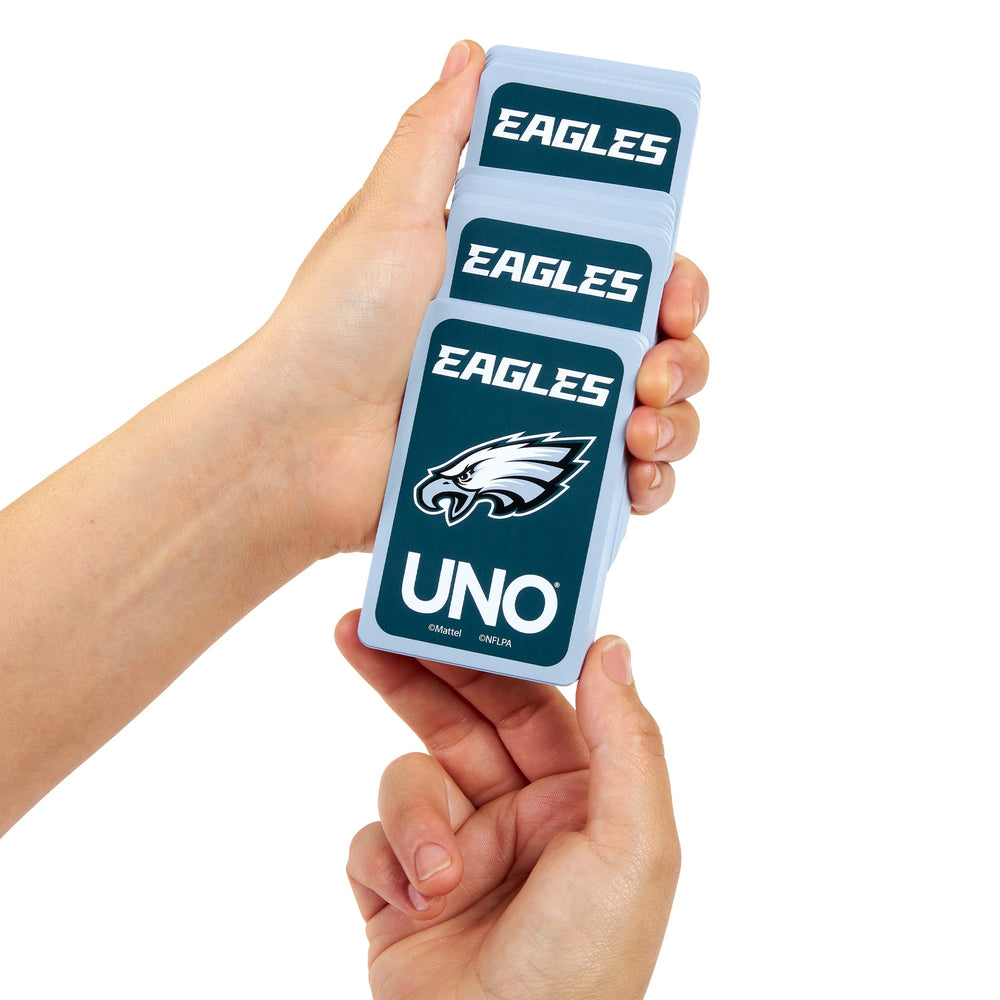 UNO Fandom NFL Eagles Game | Mattel Creations