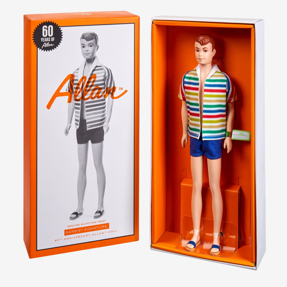 60th Anniversary Vintage Allan Barbie Doll Reproduction | Mattel Creations